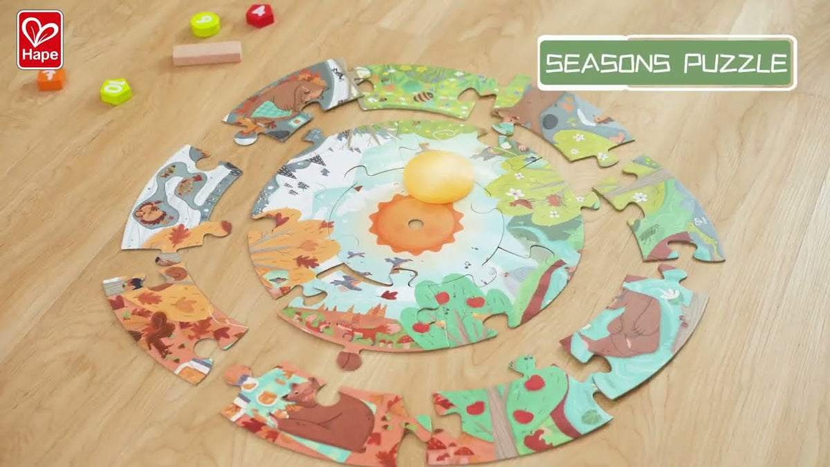 Hape - Four Seasons Puzzle | BambiniJO