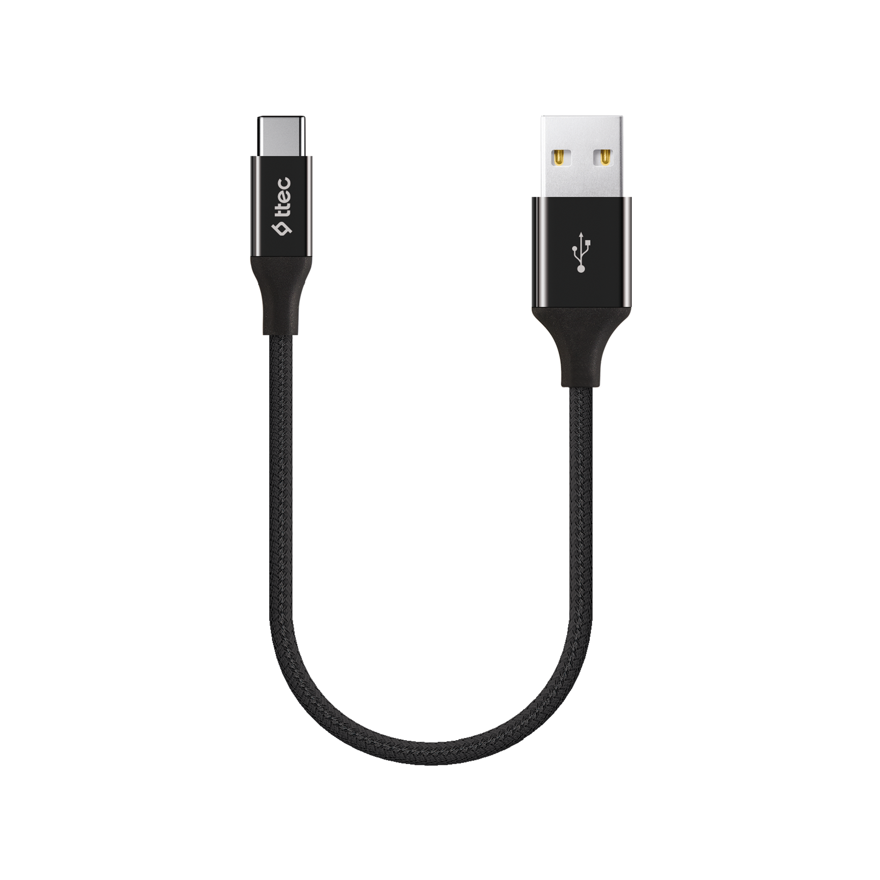 Ttec Alumicable Type C Charge Data Cable 2 0 30cm Black Bambinijo