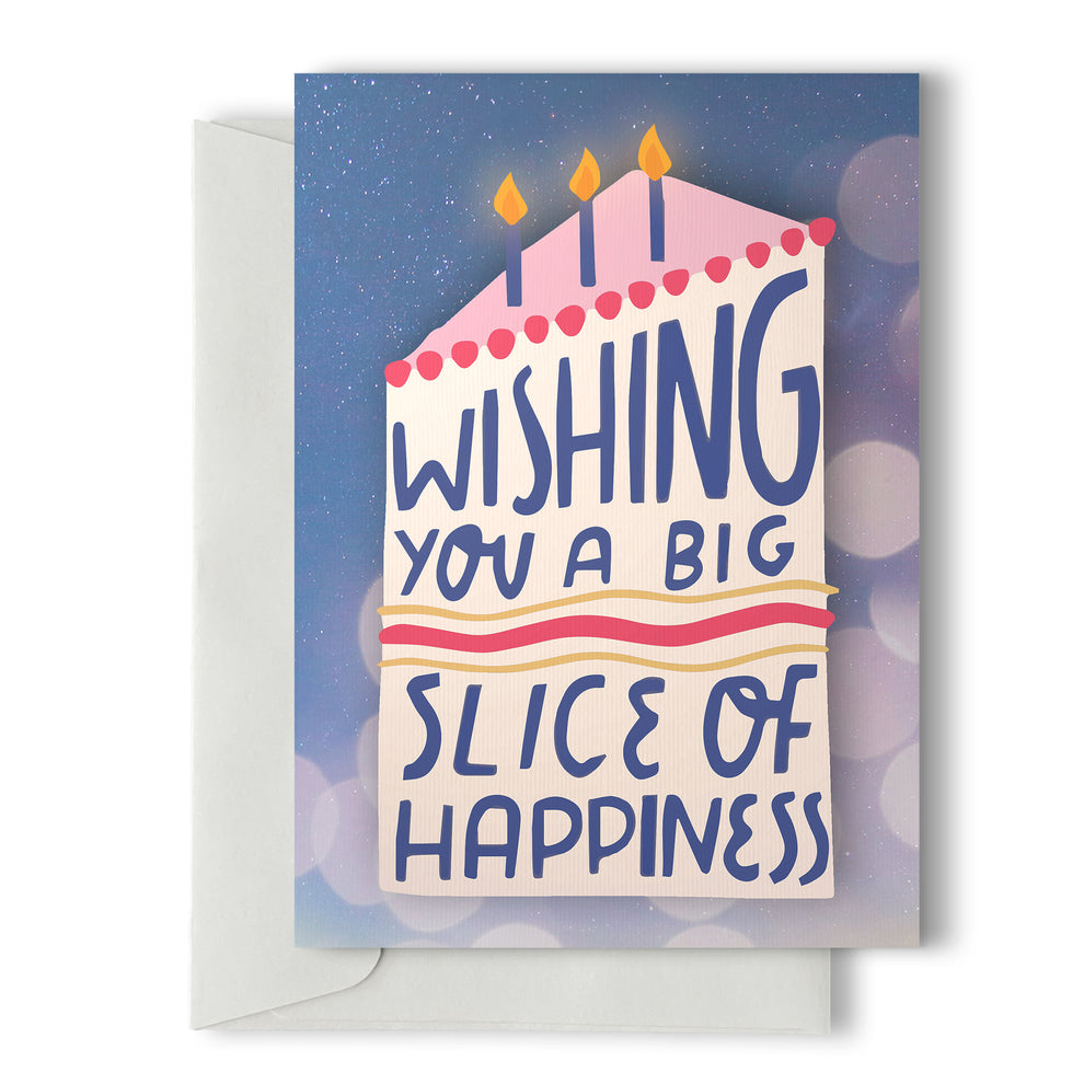 Buy Greeting Card | Slice of Happiness | BambiniJO | Amman | Fast ...