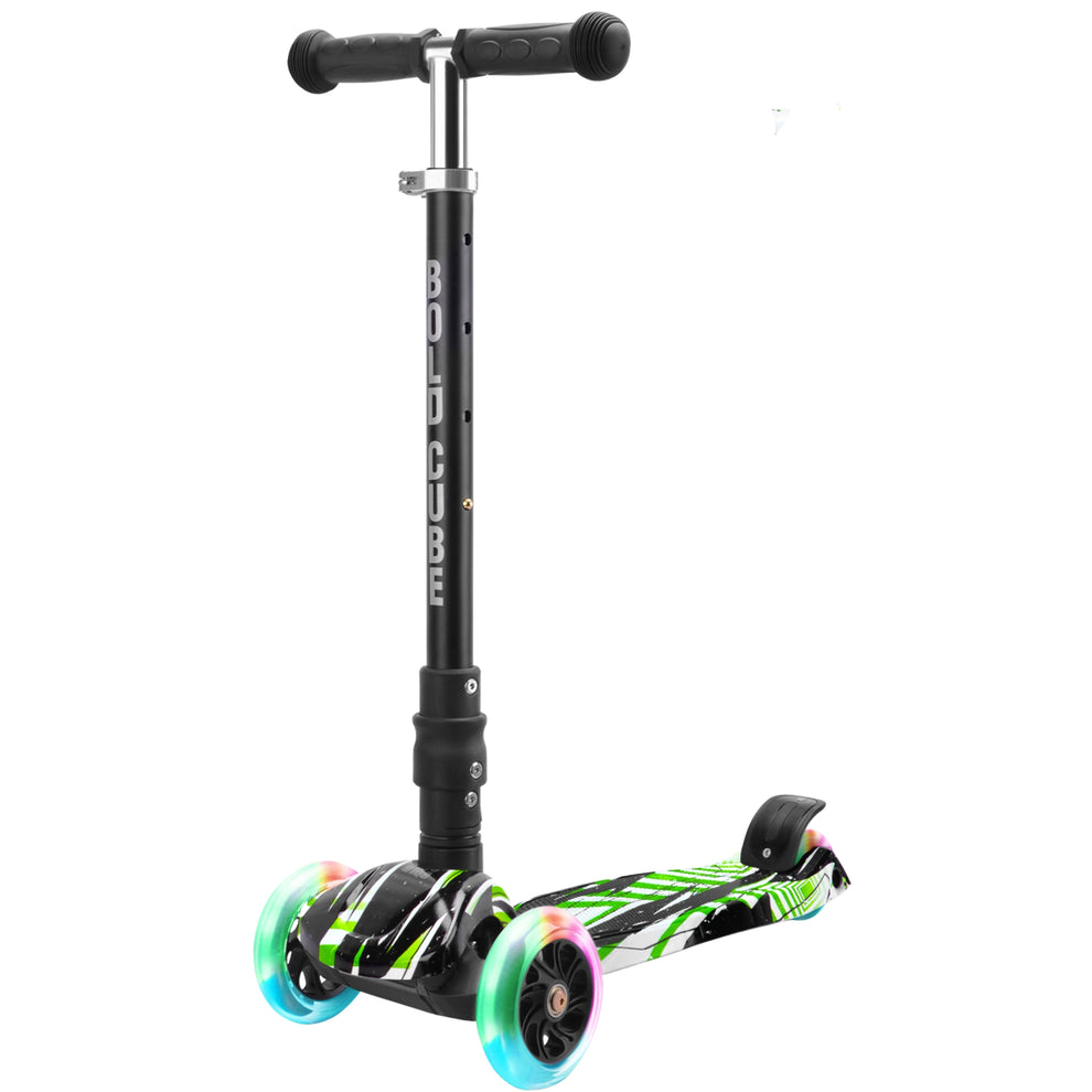 Buy Bold Cube - Big Three Wheel Scooter | Swift Green | 5-10 Years ...