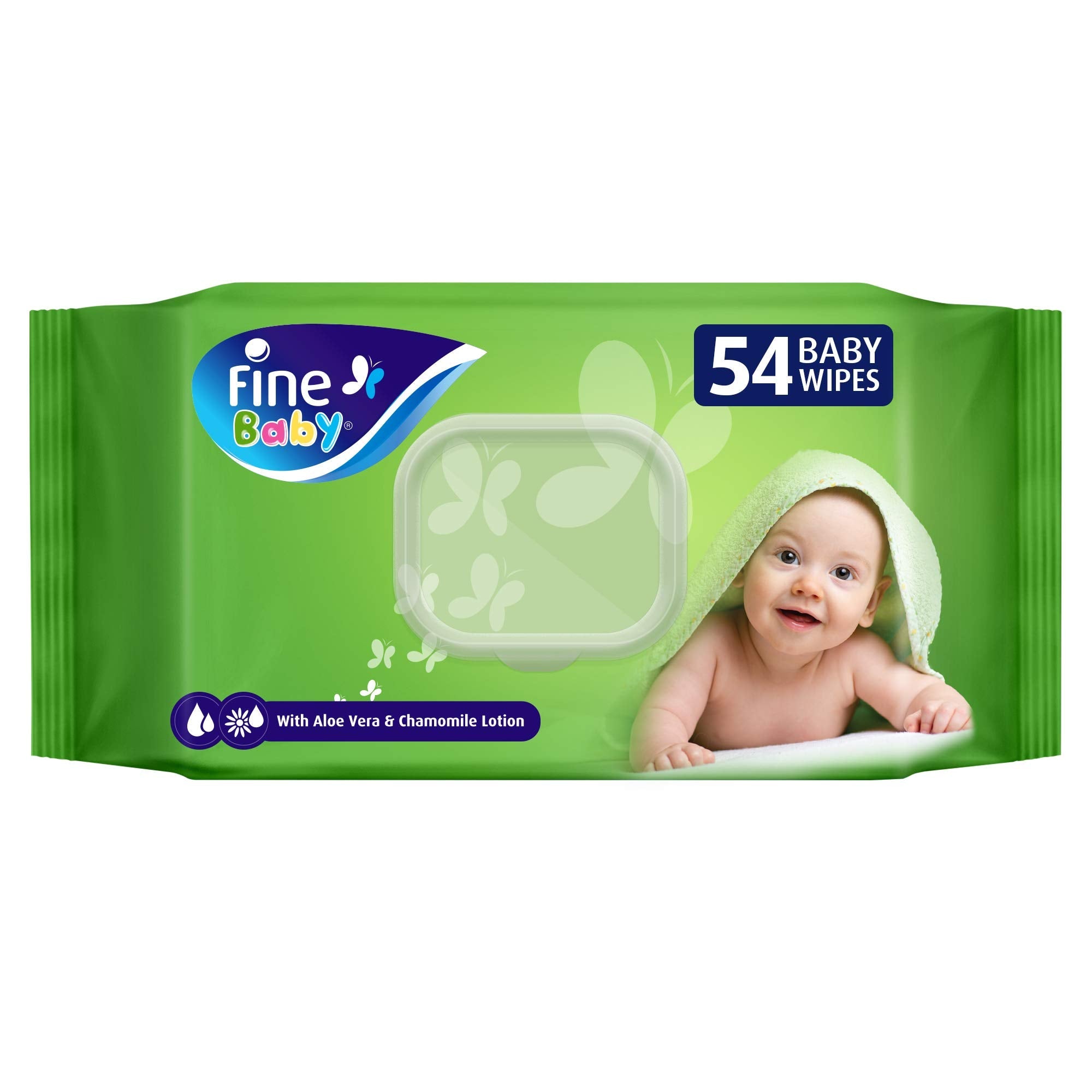 Fine Baby - Wet Wipes 54 Wipes – BambiniJO