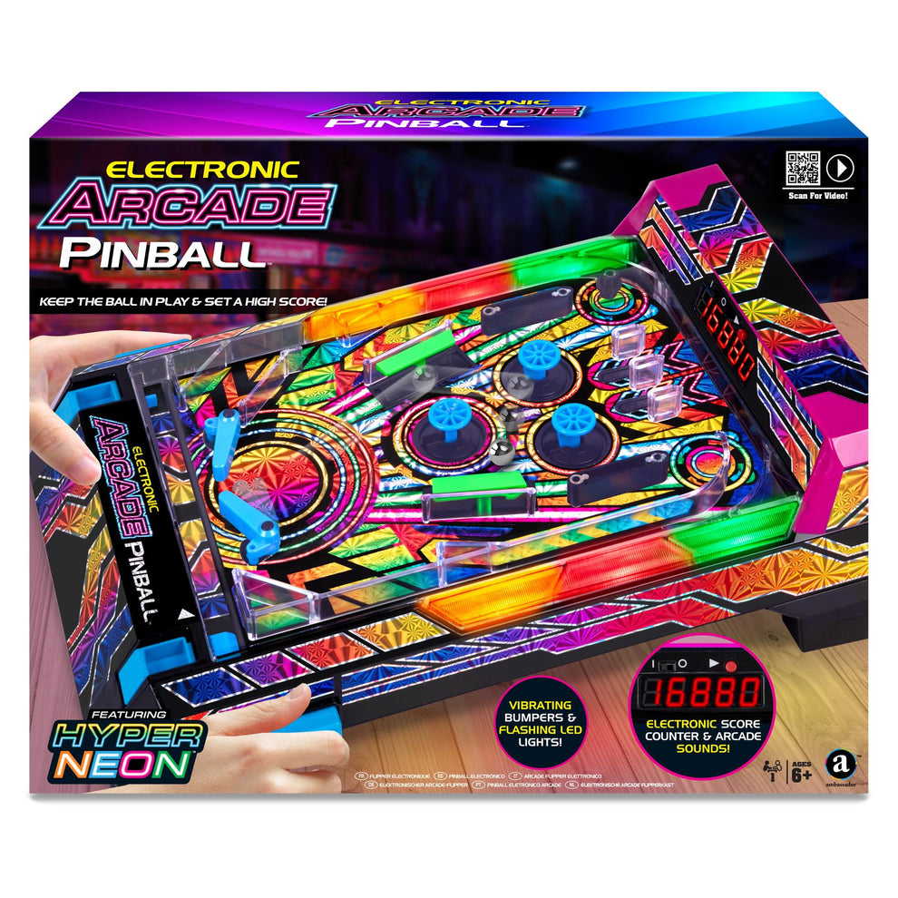 Buy Ambassador - Electronic Arcade Pinball | Hyper Neon Series ...