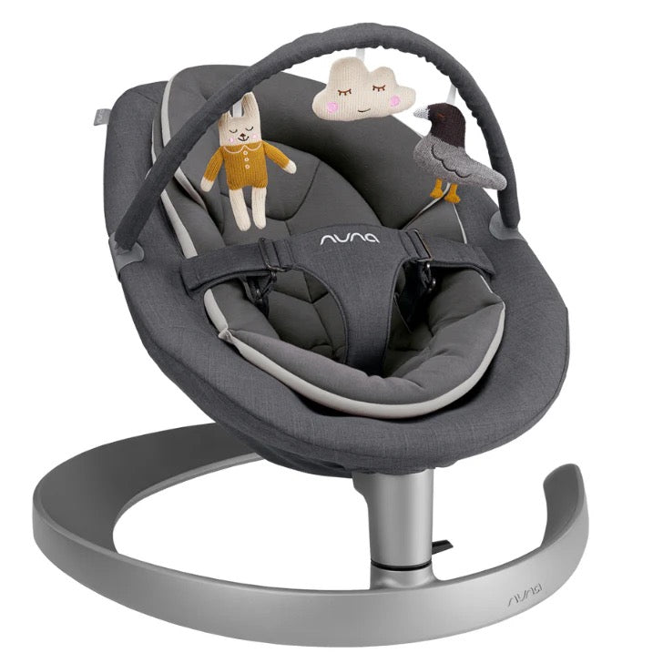 Buy Nuna – Leaf™ Grow Swing | Baby Lounger to Chair + Toy Bar | Granite ...