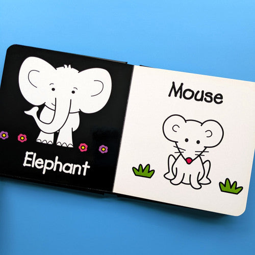 Black and White Animals book | BambiniJO