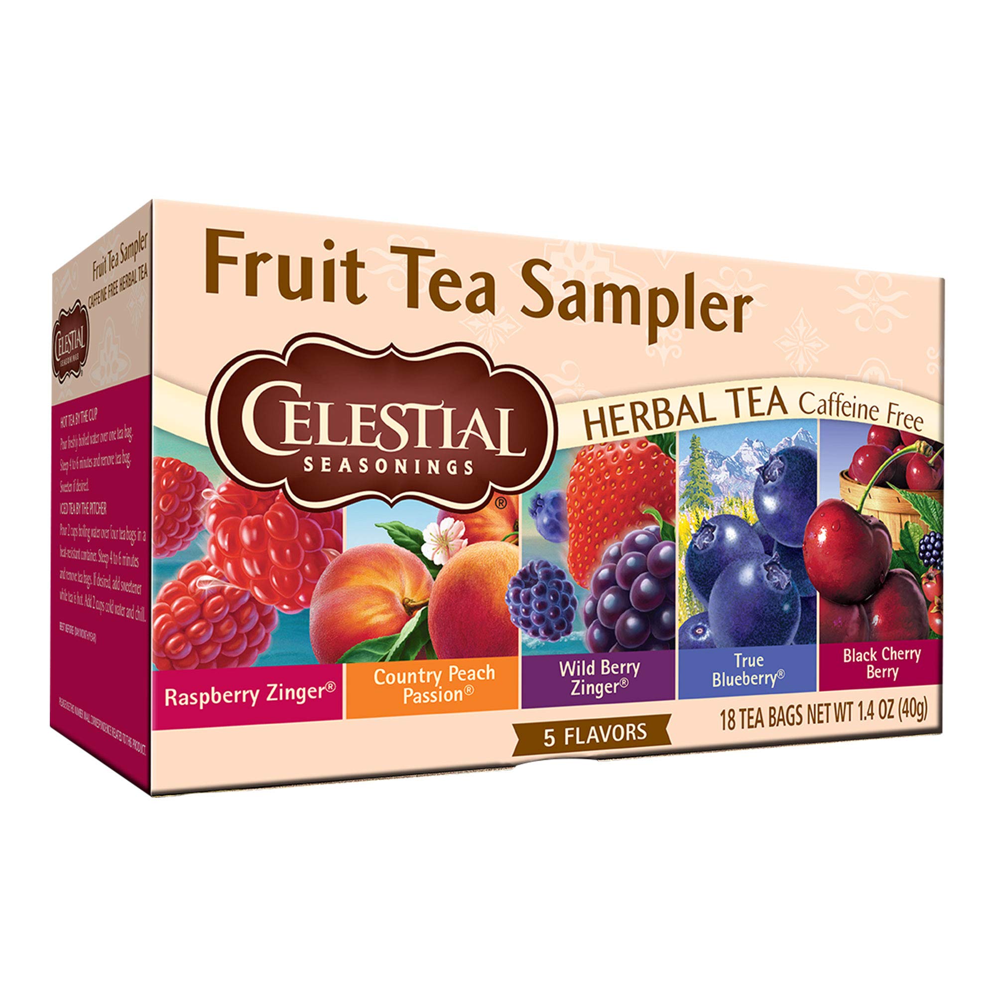 Buy Celestial - Fruit Tea Sampler Caffeine Free 40g | BambiniJO | Amman ...