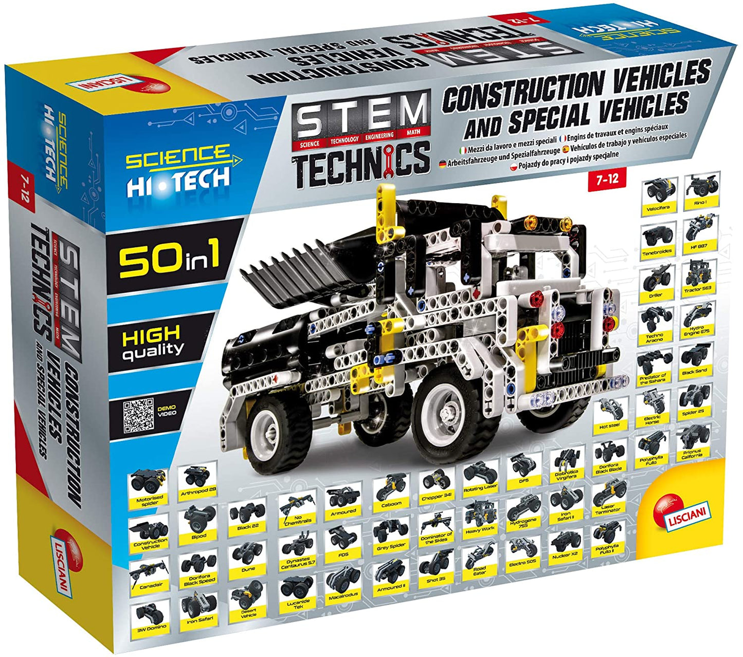 Buy STEM TECHNICS WORKING VEHICLES 50 IN 1 7Y+ | BambiniJO | Amman ...