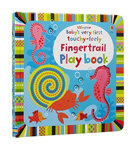 Baby's very first Touchy Feely Finger Trail play book | BambiniJO