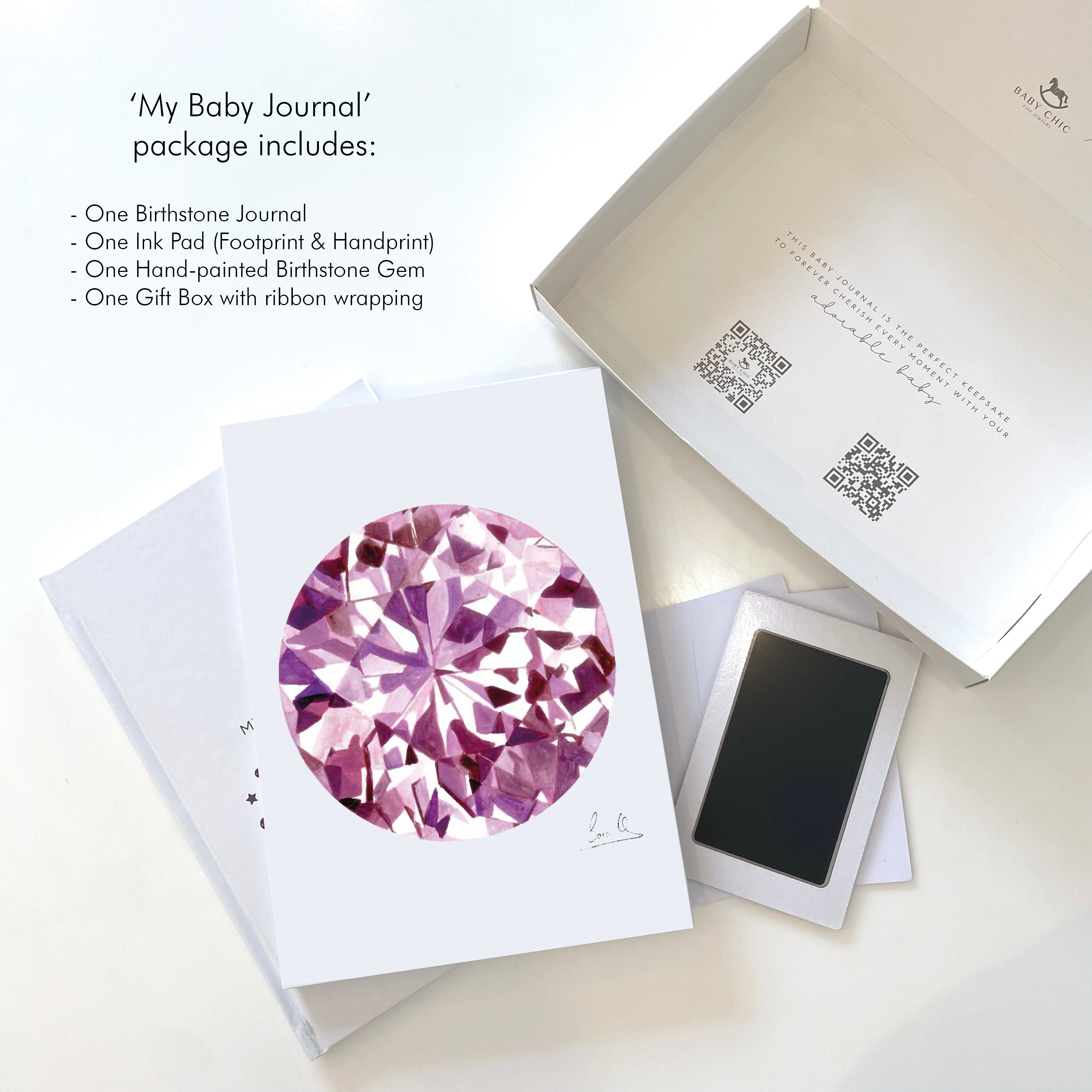 Birthstone Memory Book - October - The Tourmaline – BambiniJO