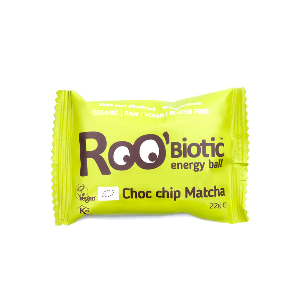 Buy Organic Gluten Free Roo Bar Choco Chip Matcha 22g | BambiniJO ...