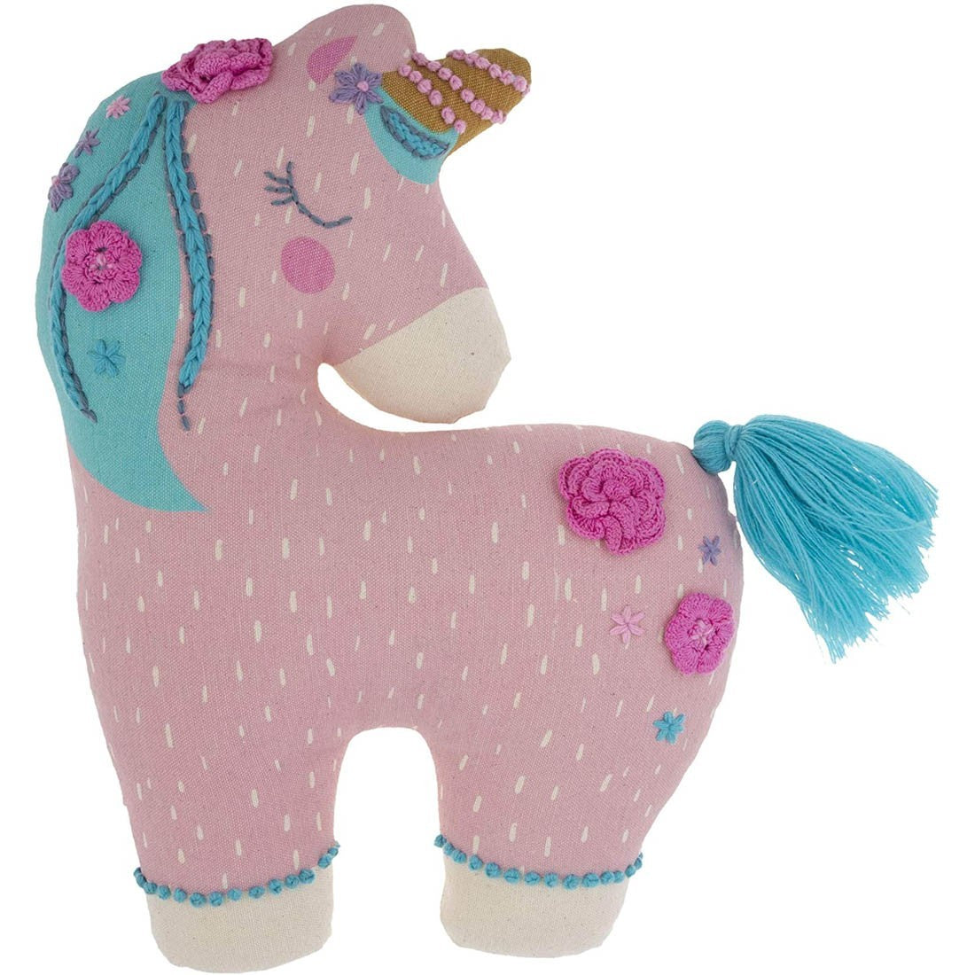 Stephen Joseph | Embroidered Pillow | Unicorn – BambiniJO